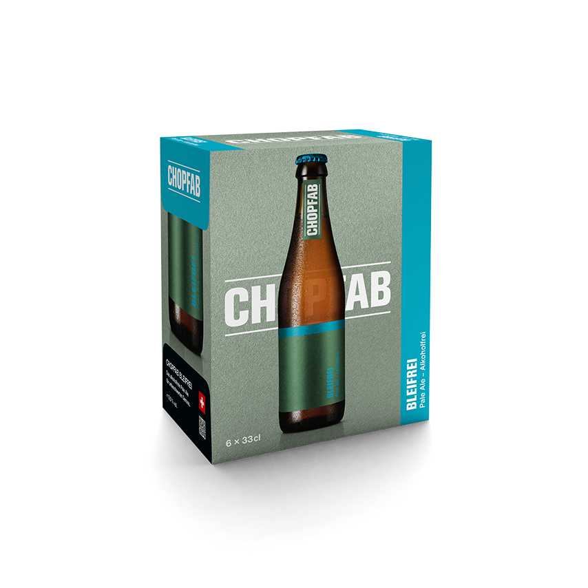 Chopfab Bleifrei | alkoholfreies Pale Ale | Craft Bier aus Winterthur